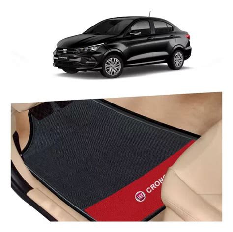 Jogo Tapete Carpete Borracha Fiat Cronos Pe As Parcelamento Sem Juros