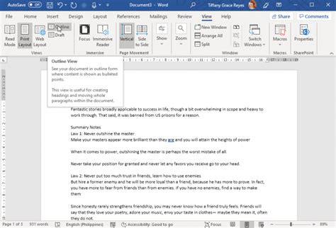How To Create A PowerPoint Presentation From An Outline In Word