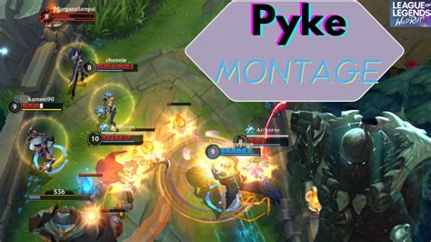 Pyke Montage Wild Rift Youtube