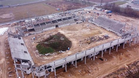 19 Budowa Stadionu Odry Opole 12 02 2023 YouTube