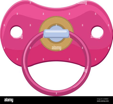 Pink Baby Pacifier Clipart