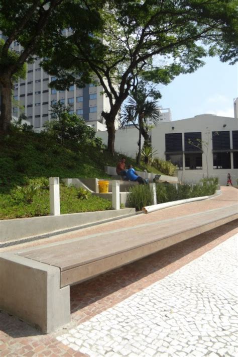 Banco De Jardim Em Madeira E Ferro Fundido Vila Barros Banco De