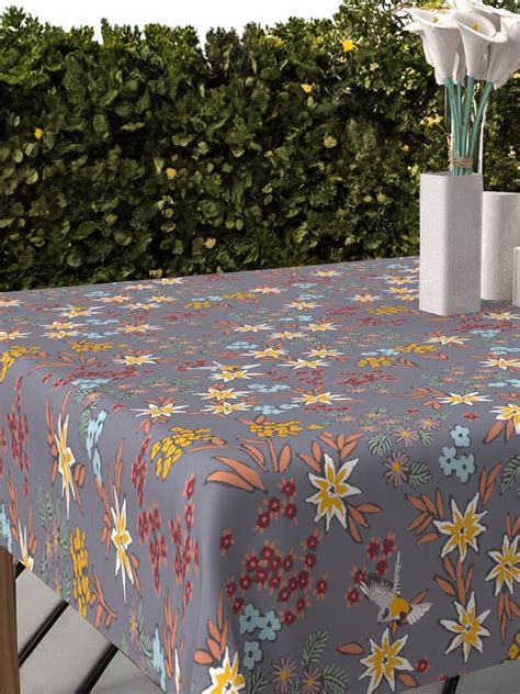 Nappe imprimée anti tâches ARTEMIS par Soleil d Ocre Multicolore