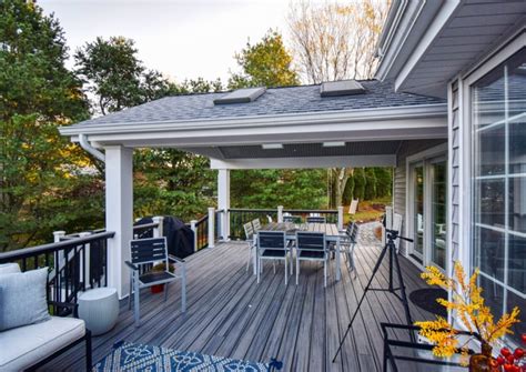 Immer Noch Anmeldung Wir Sehen Uns Simple Covered Deck Ideas Energie