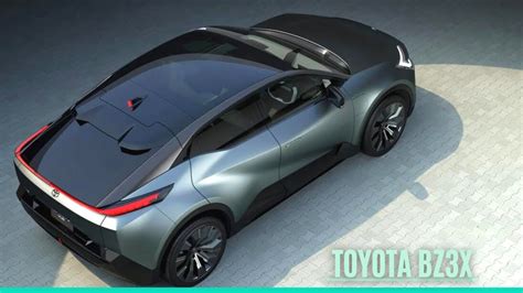 Electric TOYOTA BZ3X Compact SUV CONCEPT 2022 LOS ANGELES AUTO SHOW