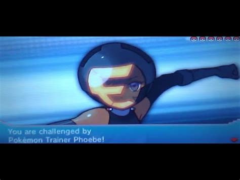 Pokémon Omega Ruby Alpha Sapphire Extreme Randomizer Elite 4 Phoebe