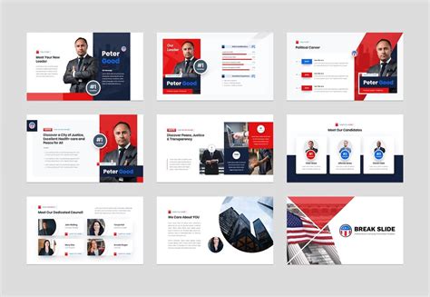 political election campaign powerpoint presentation template graphue