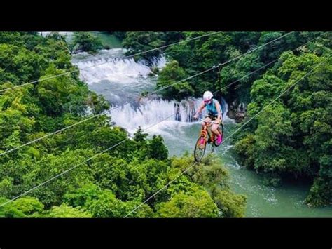 LA TIROLESA EN BICI EN LA HUASTECA POTOSINA YouTube