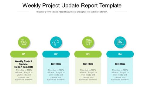 Top Weekly Project Update Powerpoint Presentation Templates In