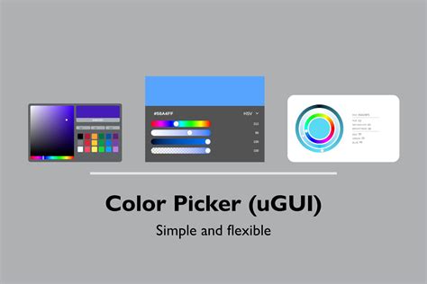 Color Picker Ugui Gui Tools Unity Asset Store