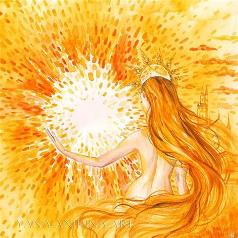 Pin By Mooniya Willu On Acreate Goddess Art Sun Art Sun Painting