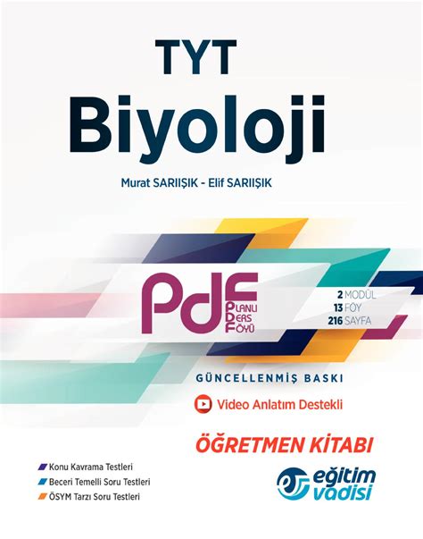 Calaméo TYT Biyoloji Planlı Ders Föyü Öğretmen Kitabı