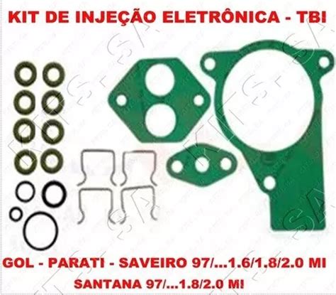 Kit Reparo Injeção Eletronica Tbi Gol parati 97 16 1 8 Mi