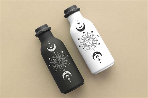 Sun And Moon Svg Bundle Celestial Svg Witchy Svg Png Files By Pretty