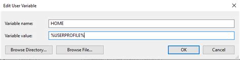 Windows Git Bash Cannot Resolve Userprofile Stack Overflow