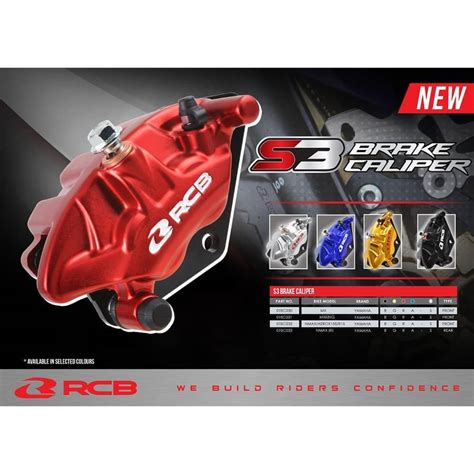 RCB RACING BOY N MAX NVX 155 R15 Front Brake Caliper S3 Series