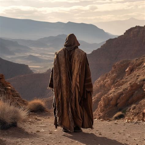 João Batista profeta no deserto preparando o caminho do Senhor primo de