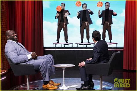 Shaquille O Neal Jimmy Fallon Face Off In Hilarious Guessing Game