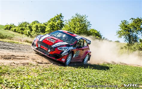 Ko M N Martin Aroun Jaroslav Ford Fiesta Proto Lak Racing Rallye
