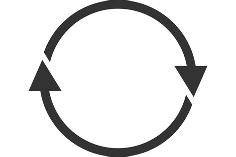 Circle Arrows Round Reload Or Repeat Icon Eps Png