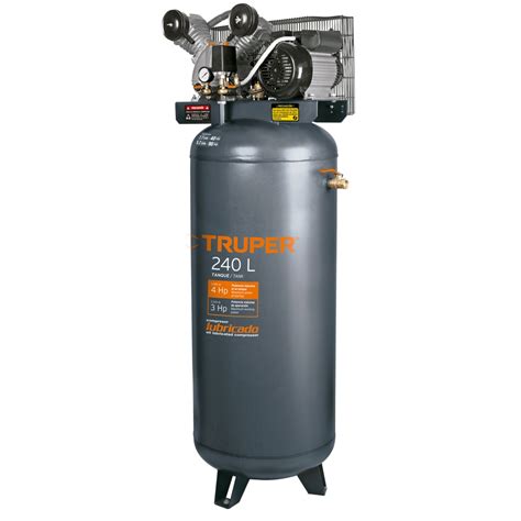 COMPRESOR 240 LTS 3HP VERTICAL TRUPER Miguel Gómez Cia