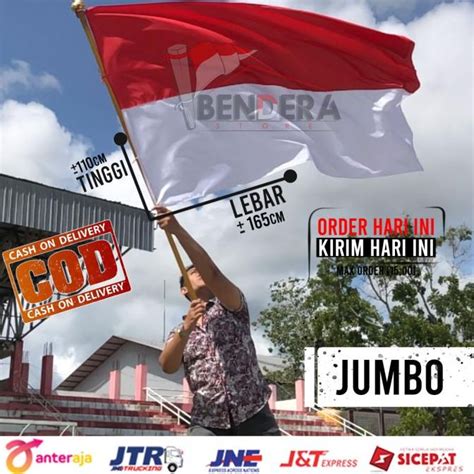 Jual Bendera Merah Putih Jumbo Bendera Indonesia Bendera