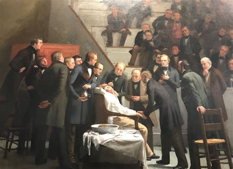 A primeira anestesia éter Robert Hinckley 1882