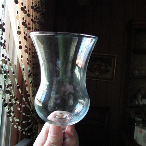 Home Interior Homco Peg Votive Cup Candle Holders Crystal Clear Glass