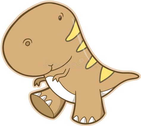 Vetor Do Dinossauro De T rex Ilustração do Vetor Ilustração de azul