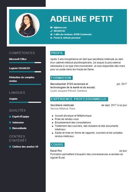 Créer un CV en ligne à remplir et télécharger CV fr