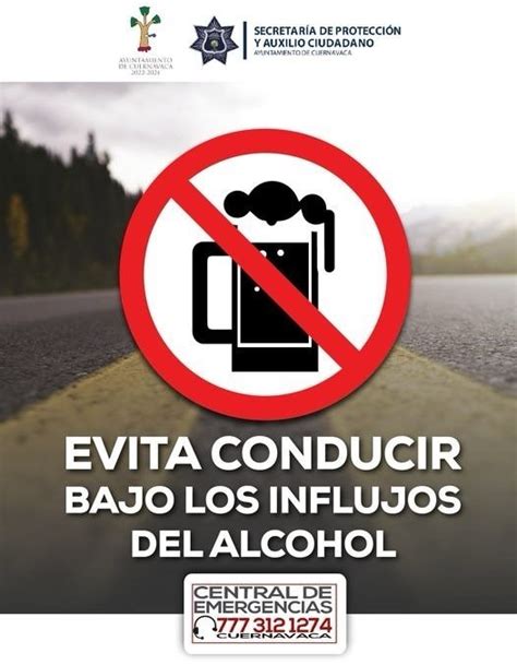 Policía Vial de Cuernavaca emite recomendaciones para evitar accidentes