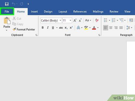 Steps To Create And Save A Document In Ms Word