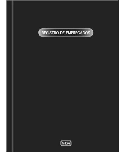 Livro Registro De Empregados Capa Dura 100 Folhas Parcelamento Sem