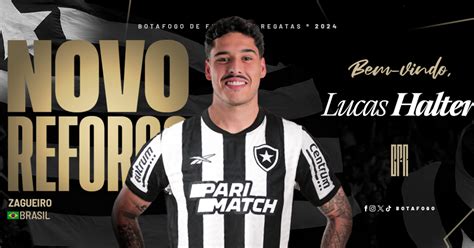 Botafogo anuncia a contratação do zagueiro Lucas Halter