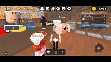 jugando trabaja en una pizzería en roblox pt2 YouTube