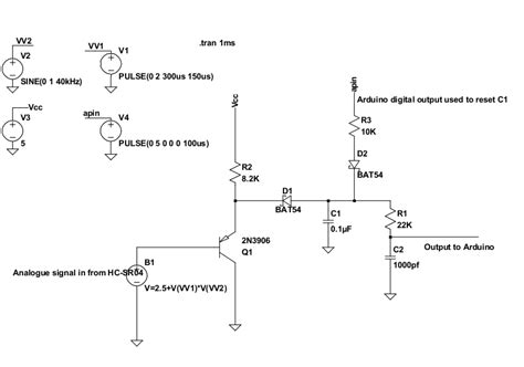 Ultrasonic Sensor Schematic Diagram Circuit Diagram