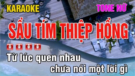 Karaoke S U T M Thi P H Ng Tone N Nh C S Ng Youtube