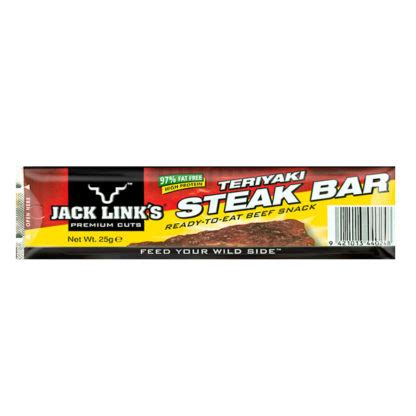 Jack Links Teriyaki Steak Bar 25g X12 Sweet Dealer