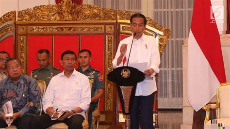 Bahas RAPBN 2018 Jokowi Pimpin Sidang Kabinet Paripurna Foto
