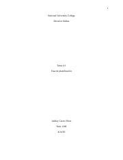 tarea 4 1 docx 1 National University College División Online Tarea 4