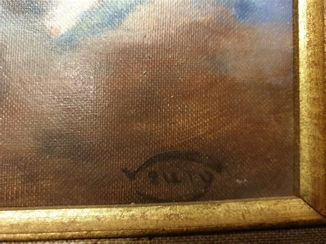 Tableau de femme nue allongée huile sur toile signée Naked Woman Nu