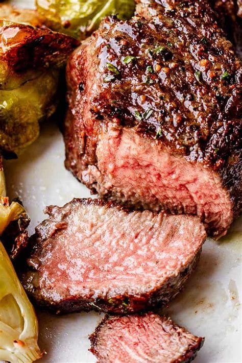 Perfect Filet Mignon Cooked Two Different Ways Pan Seared And