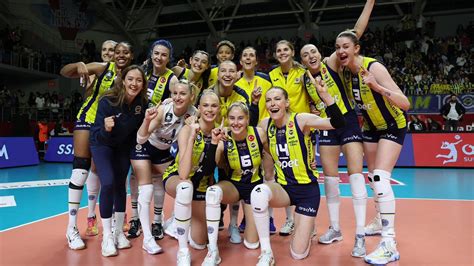 Fenerbahçe Opet Eczacıbaşı Dynavit maçına Arina Fedorovtseva damga
