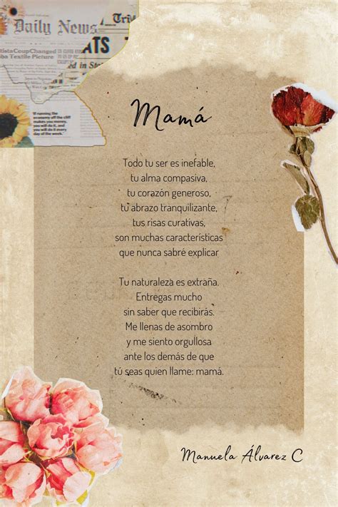 Los Mejores Poemas Para Madres Artofit
