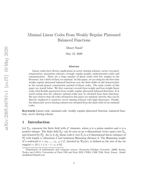 minimal linear codes from weakly regular plateaued balanced functions deepai
