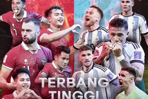 Link Live Streaming FIFA Match Day 2023 Indonesia VS Argentina Catat