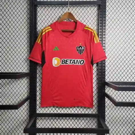 23 24 Goalkeeper Atlético Mineiro Soccer Jersey Red Soccer Jersey Yupoo