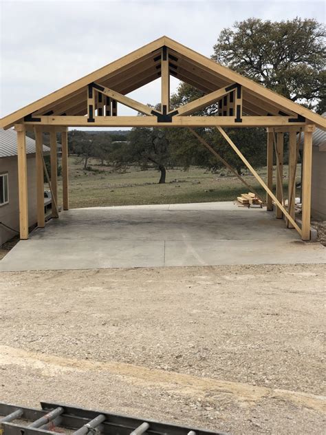 Structural Timber Trusses American Pole Timber