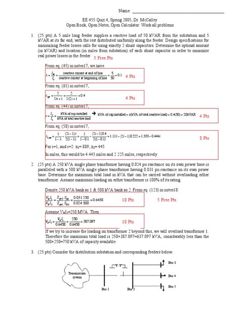 optimal capacitor placement and sizing on distribution feeders pdf transformer electrical