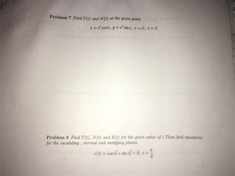 solved problem 5 find the arclength of the parametric curve